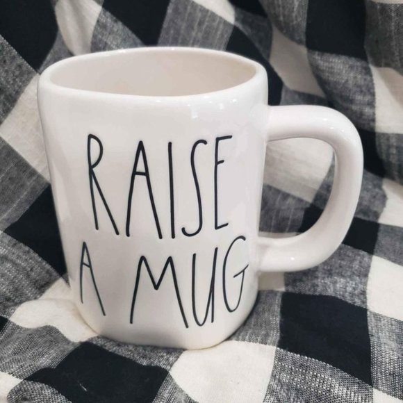 Rae Dunn | Dining | Rae Dunn Raise A Mug White Mug Collection | Poshmark